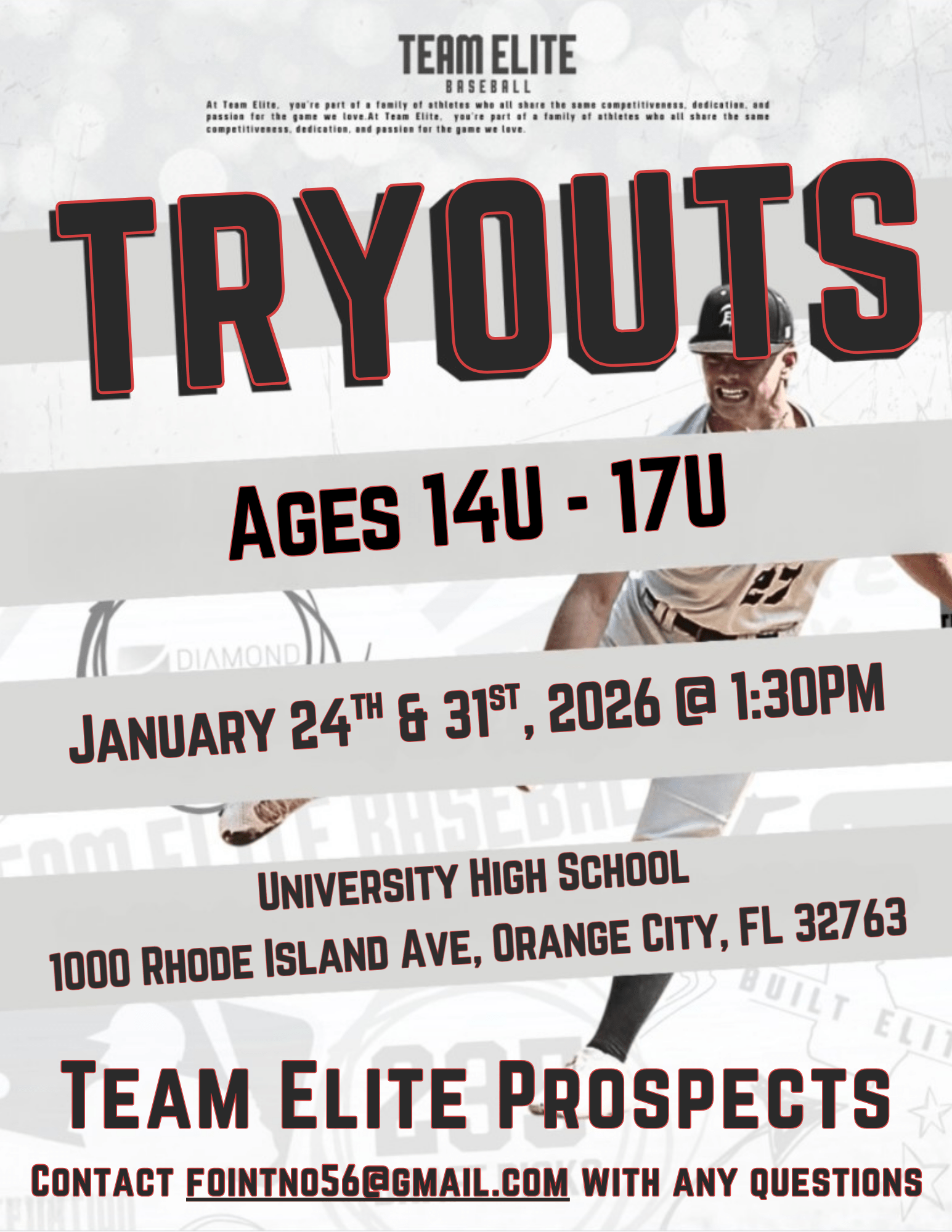 TE Tryouts - Team Elite